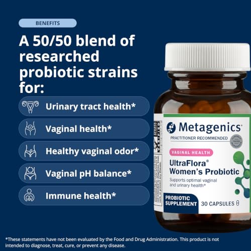 30 capsules of women's probiotics