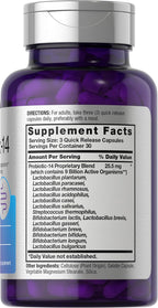 30 capsules of women's probiotics