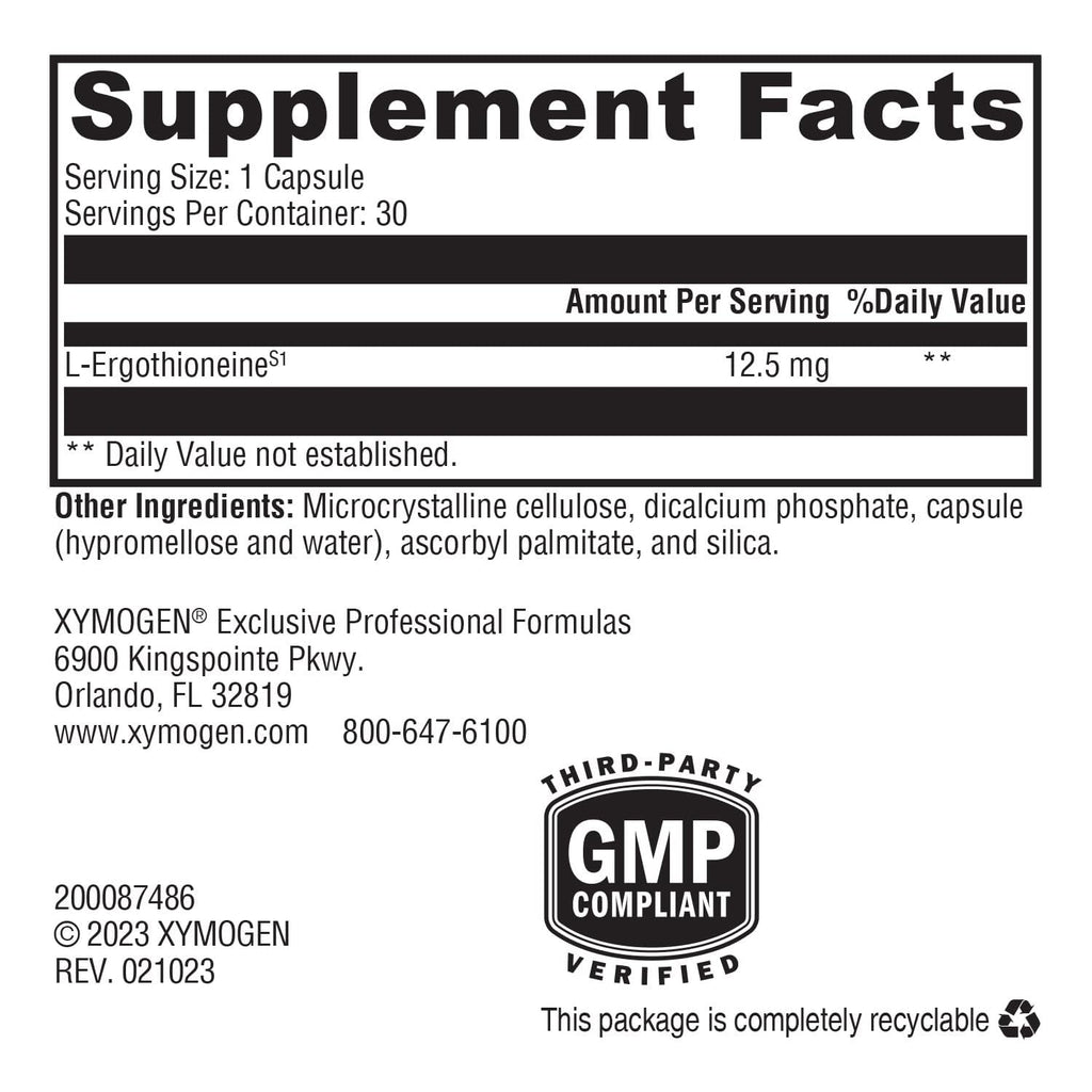 30 capsules of XYMOGEN MitoPrime