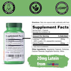 30 capsules of Yuve Lutein benefits