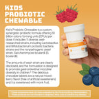 30 chewable tablets for daily probiotic support