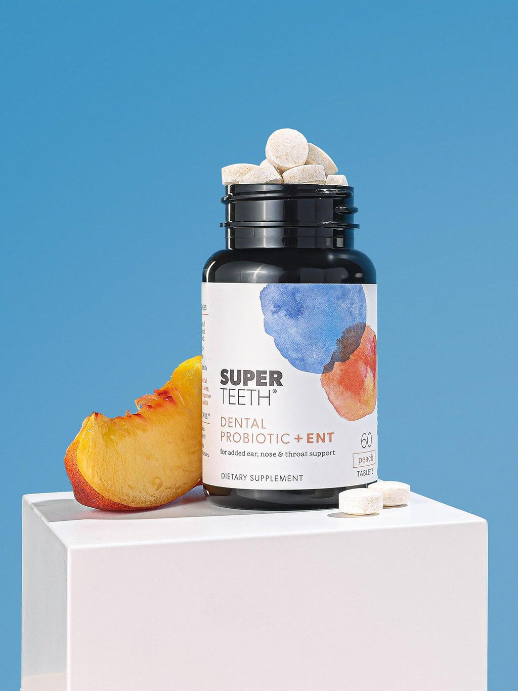 30 chewable tablets for gut health