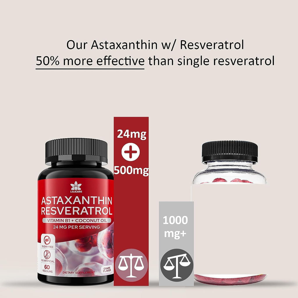 30 count Astaxanthin gummy pack