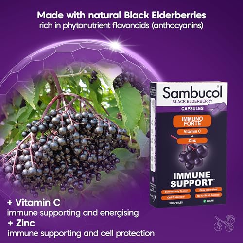 30 count elderberry capsules for immunity