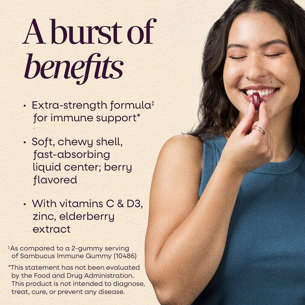 30 count elderberry chewable supplements