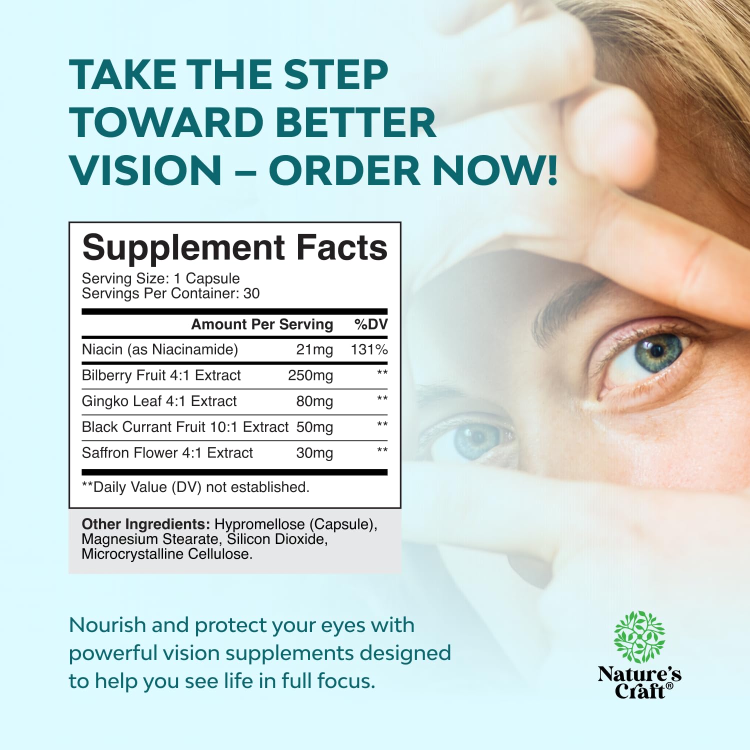 30 count eye health supplements