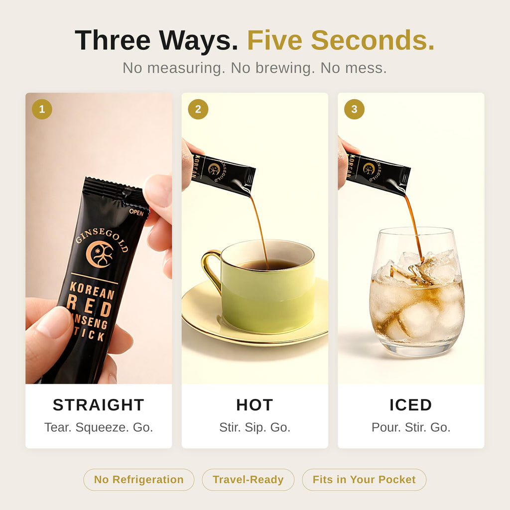 30 count ginseng supplement sticks