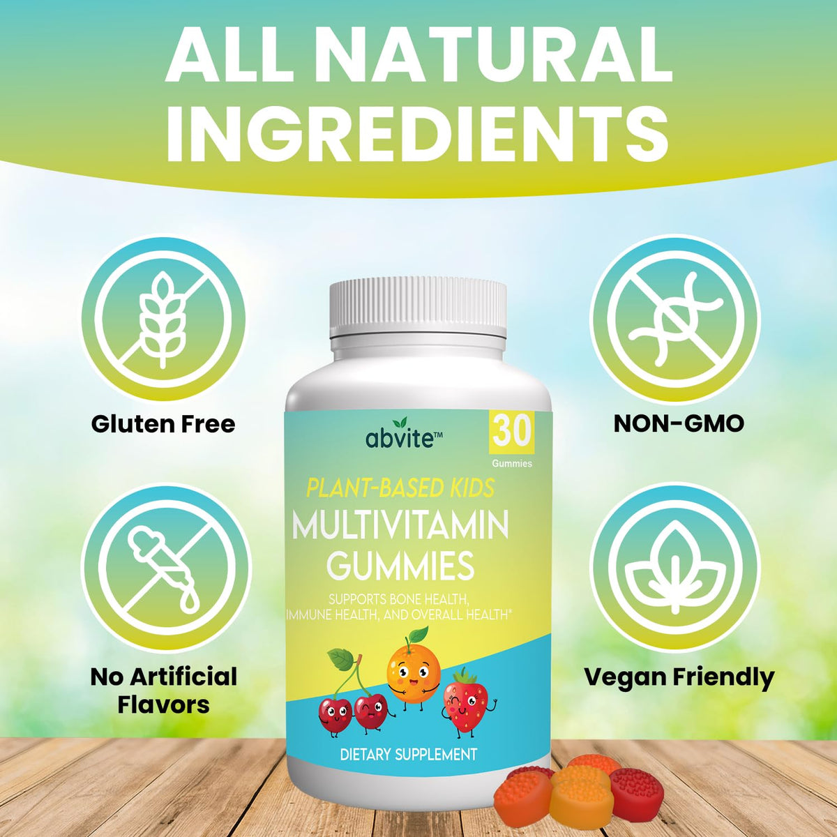 30 count gummy vitamin supplement