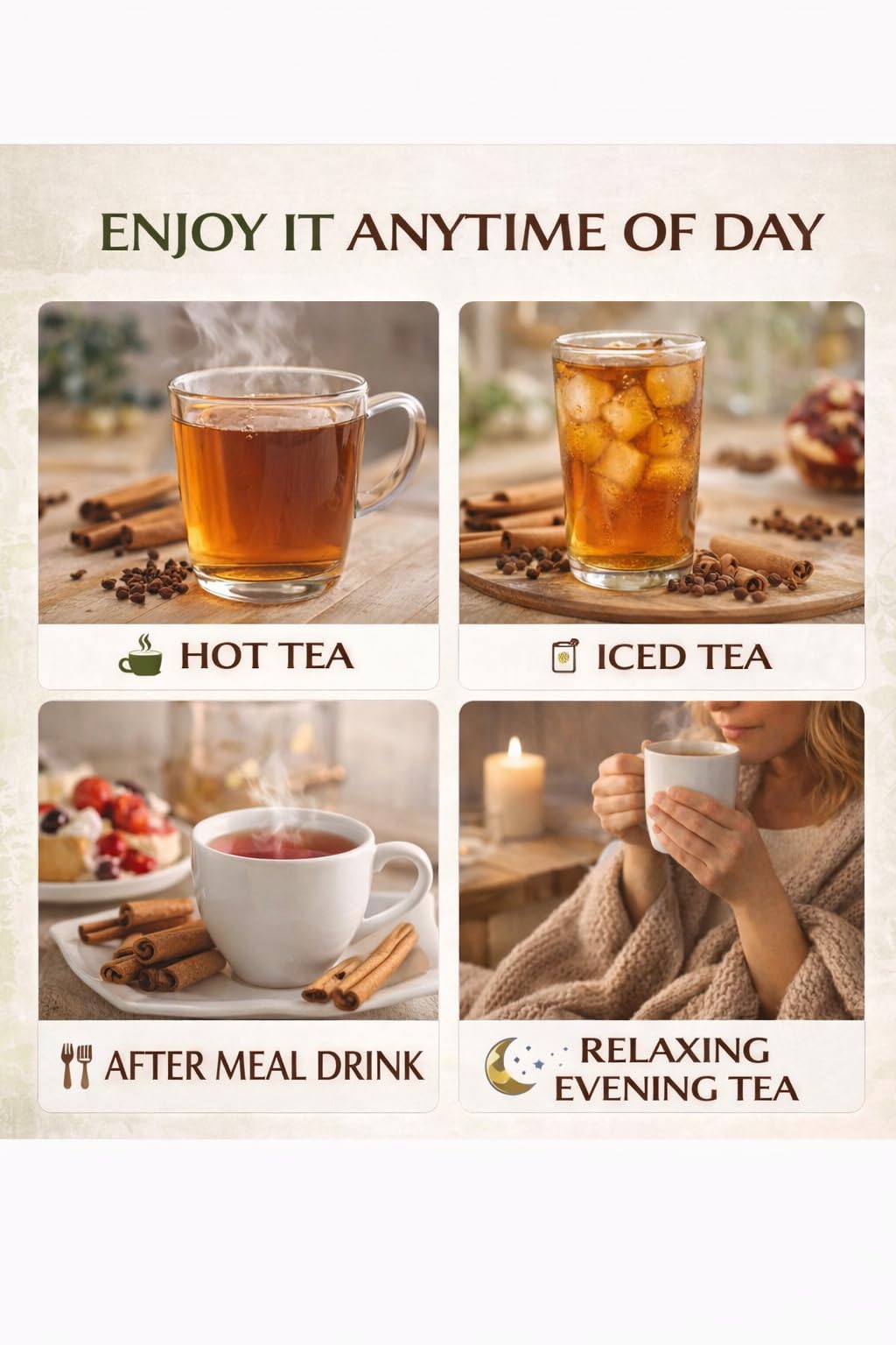 30 count herbal tea for cozy evenings
