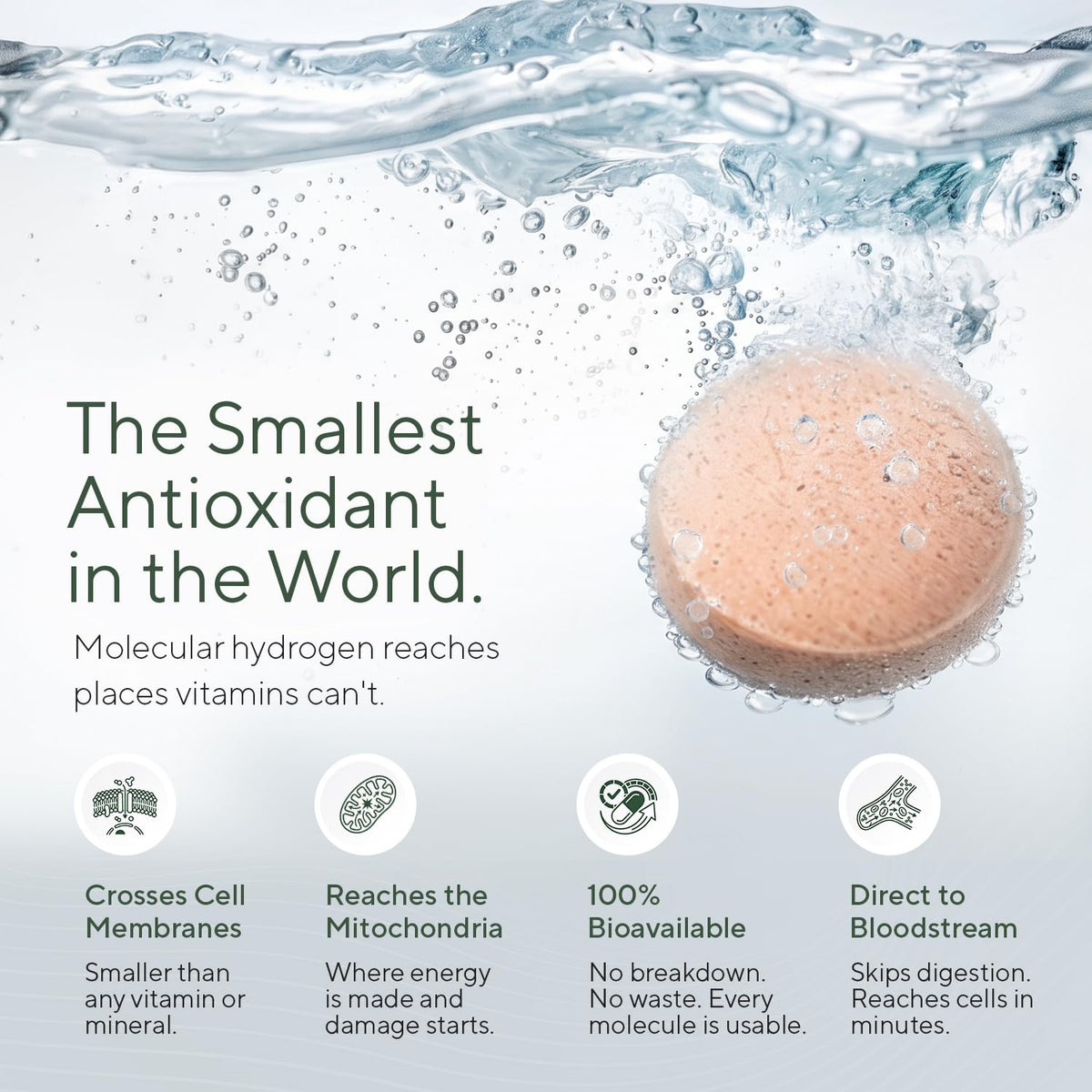 30 count hydrogen water tablets