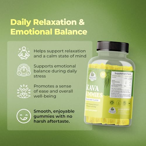 30 count kava kava gummies for daily use