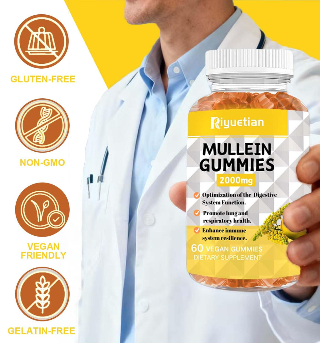 30 count Mullein gummies for daily use