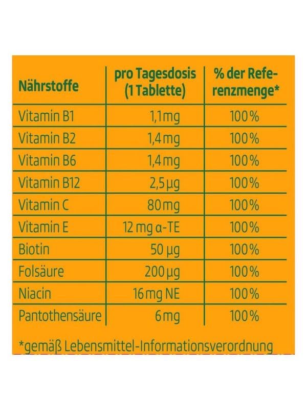 30 count multivitamin tablets for energy