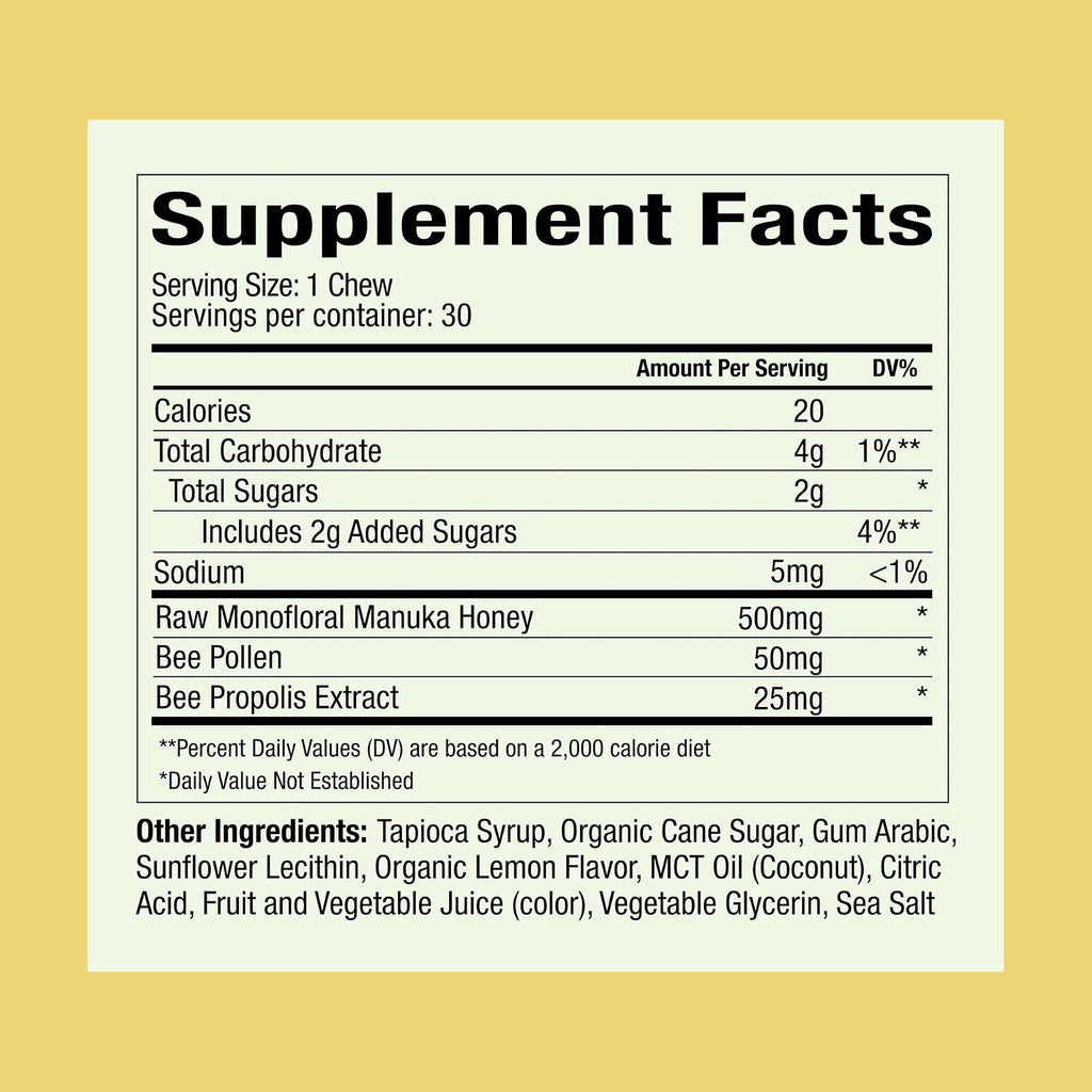 30 count natural wellness chews