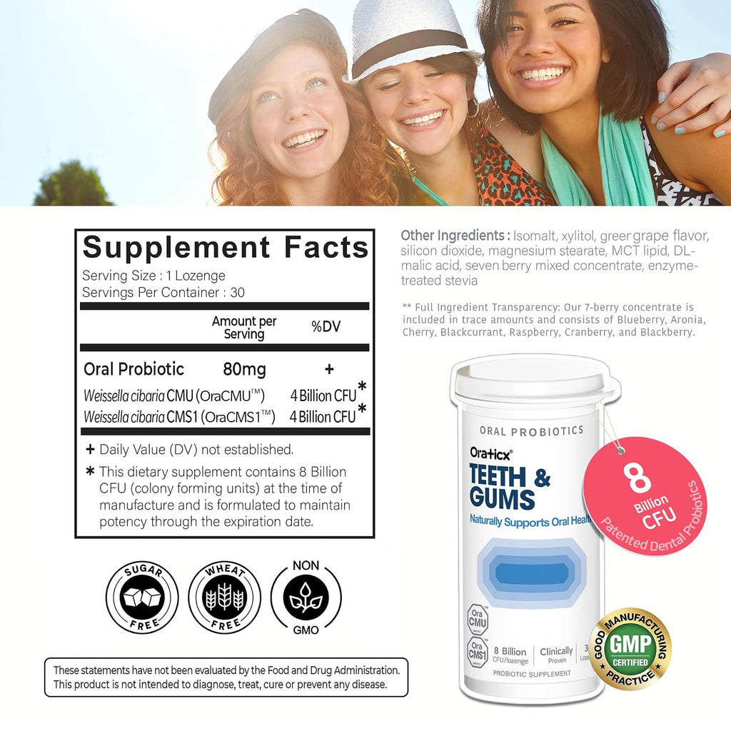 30 count OraTicx probiotic pack