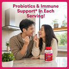 30 count probiotic gummies for family health