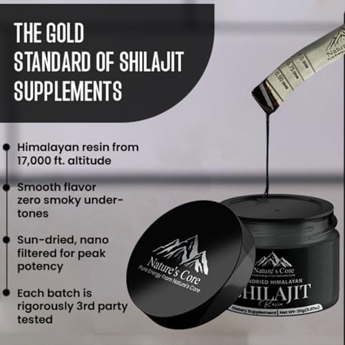 30 count shilajit gummy benefits