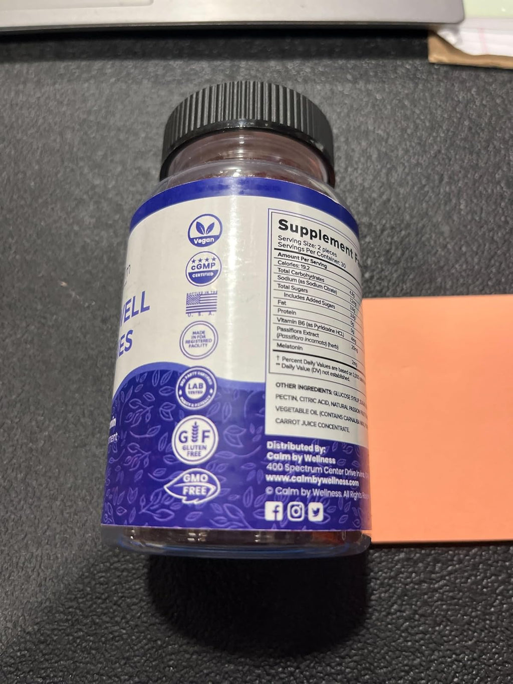 30 count sleep blend gummies