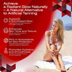 30 count tanning gummies for sunless glow