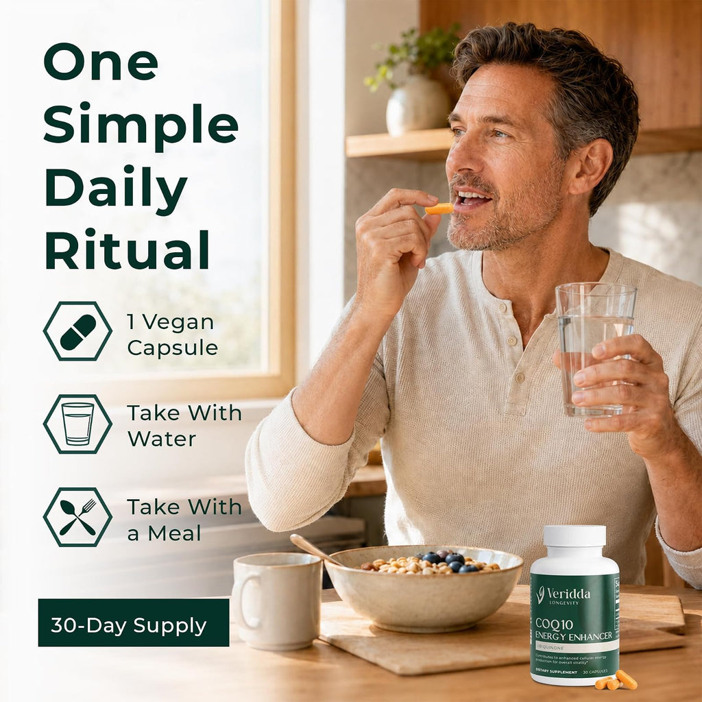30 count vegan CoQ10 capsules