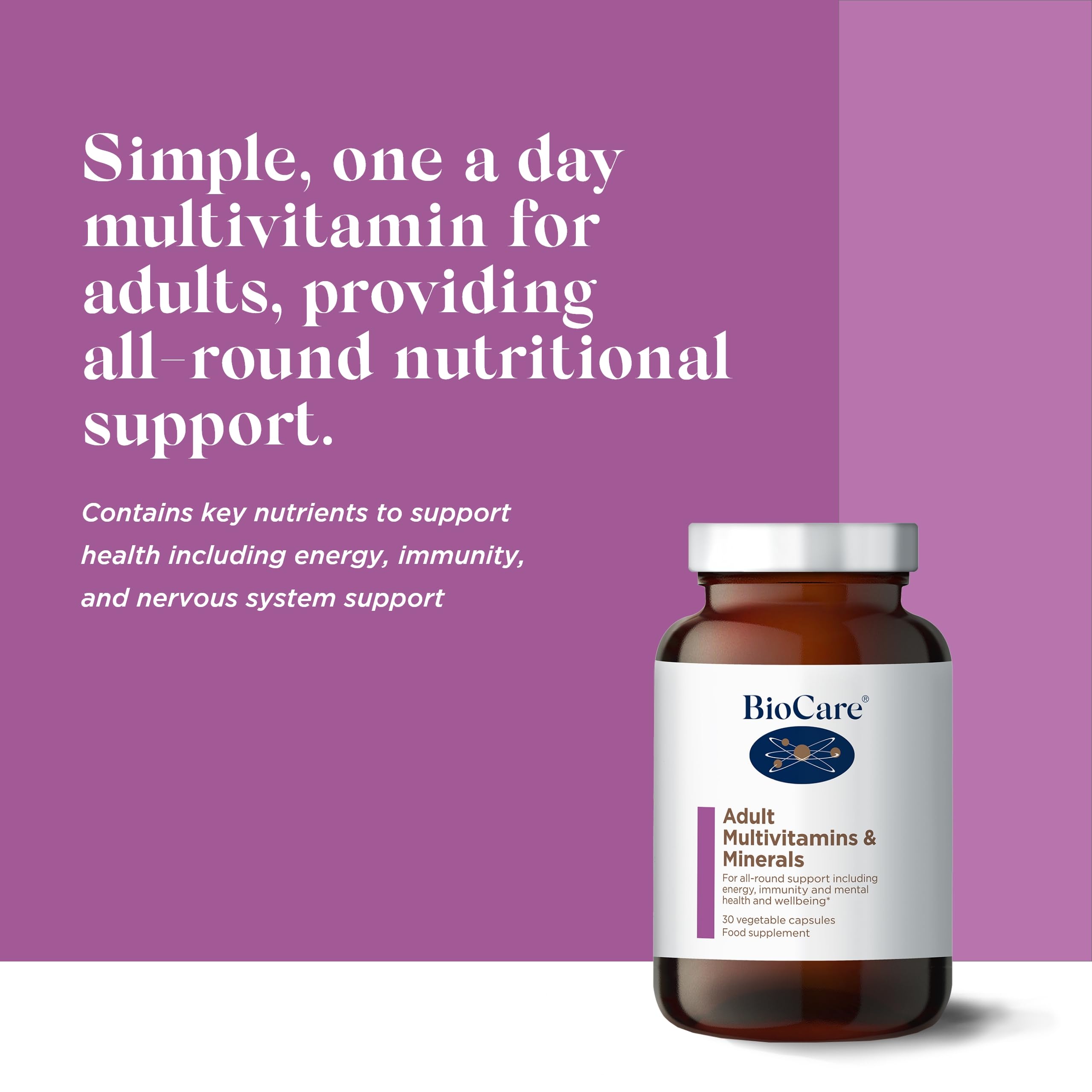 30 count vitamin and mineral blend