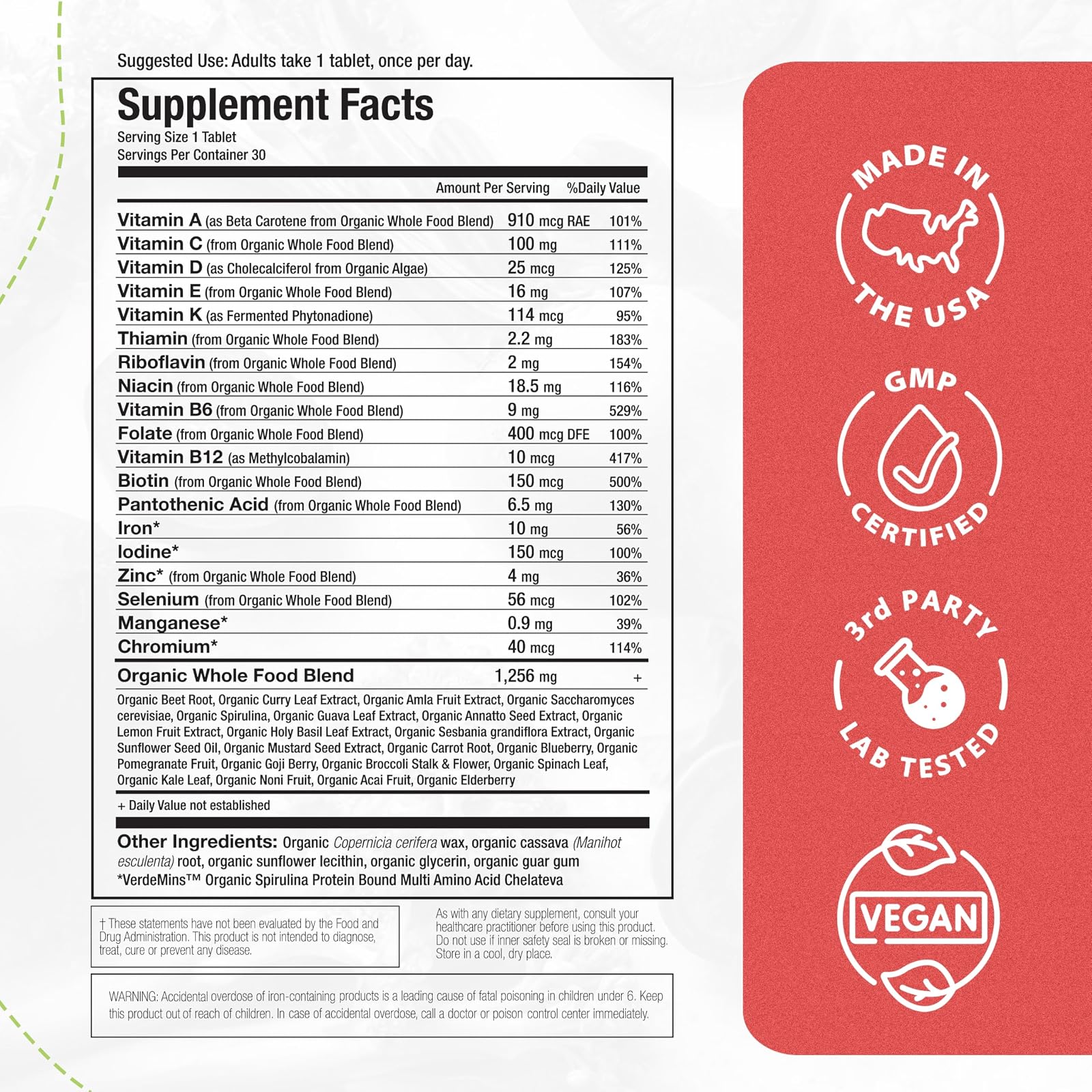 30 count women's multivitamin