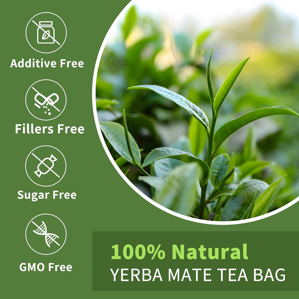 30 count yerba mate tea bags