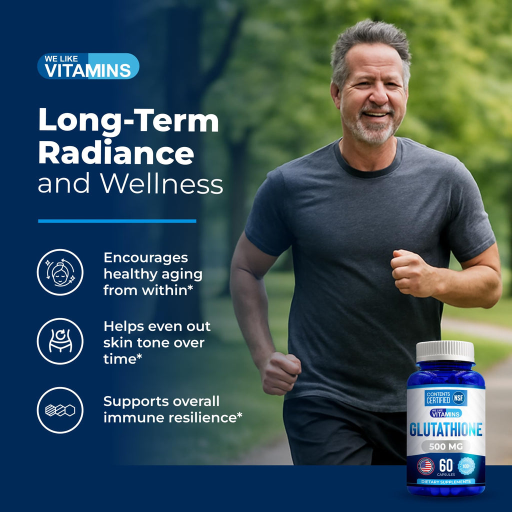 30-day supply glutathione vitamins