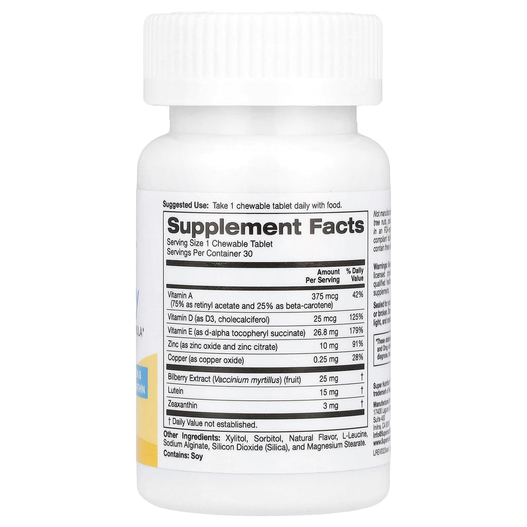 30 day supply health tablets