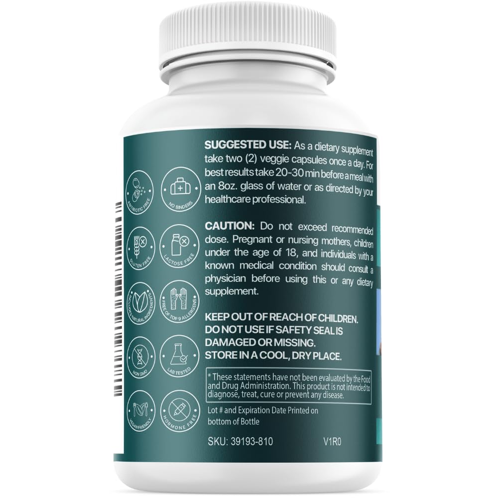 30-day supply milk thistle capsules