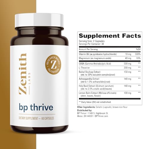 30-day supply of blood flow supplements