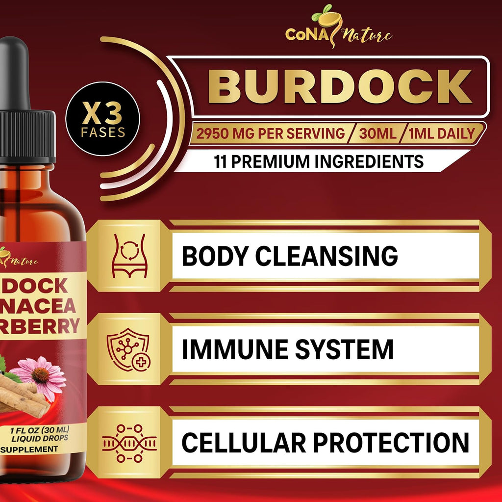 30 day supply of burdock drops