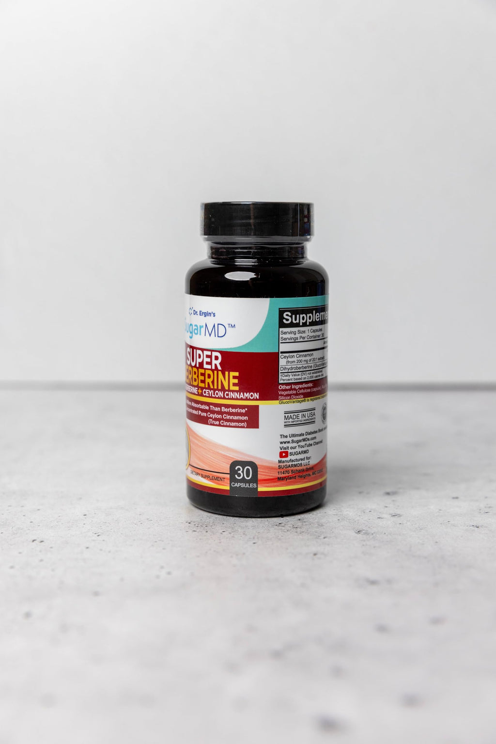 30-day supply of Ceylon cinnamon capsules