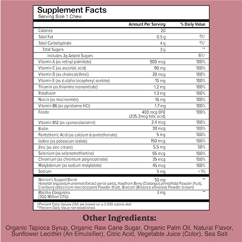 30-day supply of Chewsy multivitamin chews