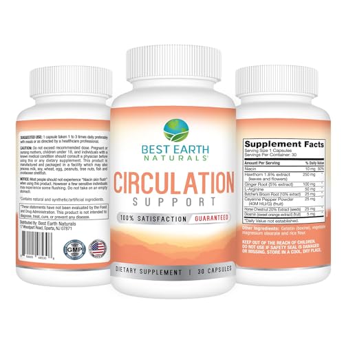 30-day supply of circulatory health support