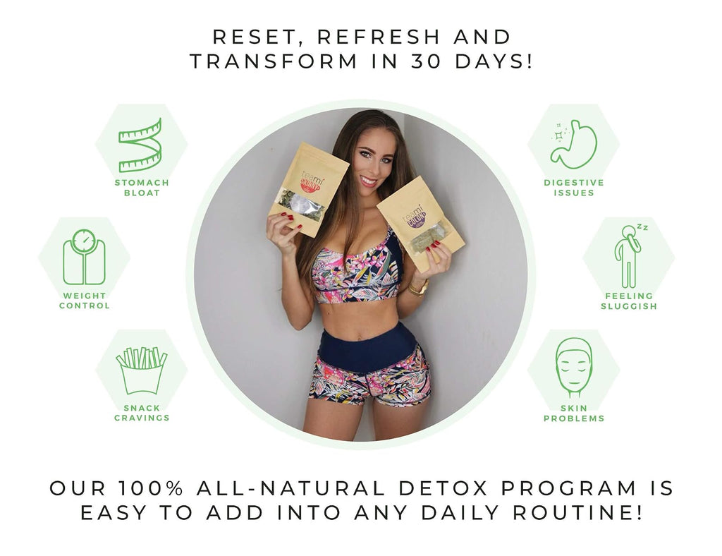 30 day supply of detox tea