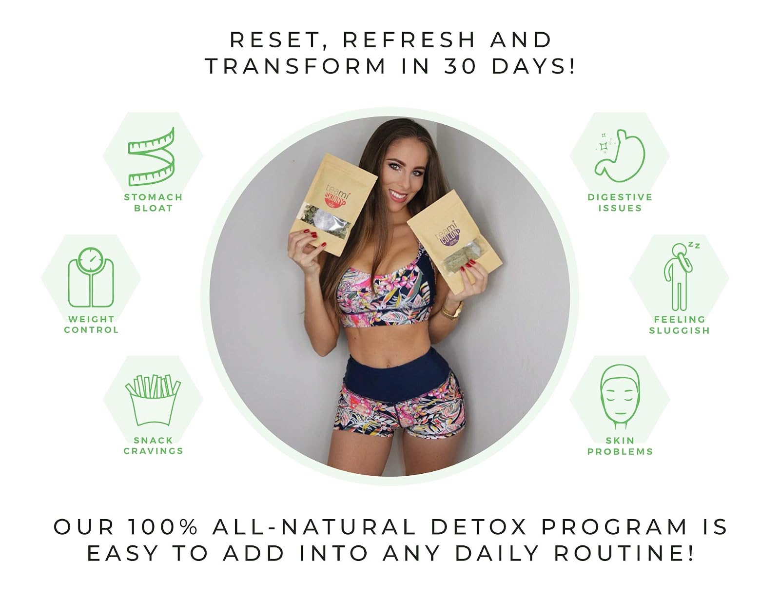 30 day supply of detox tea