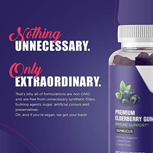 30-day supply of elderberry gummies