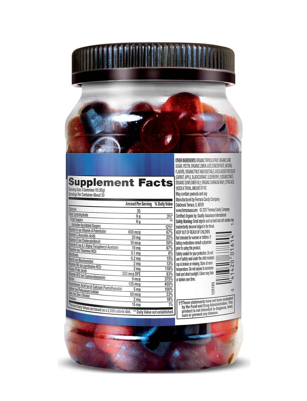 30 day supply of essential vitamins
