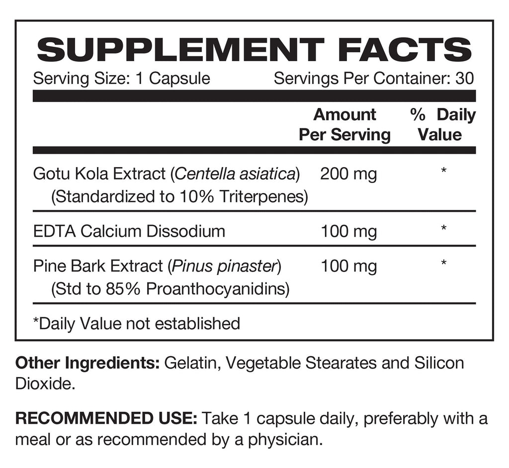 30-day supply of heart care supplements