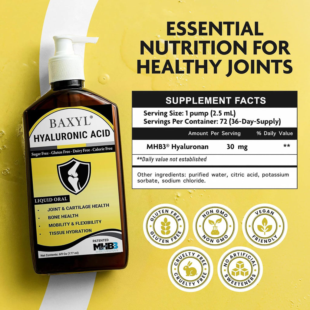30-day supply of hyaluronic acid