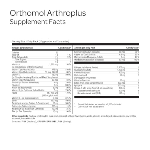 30-day supply of joint nutrients