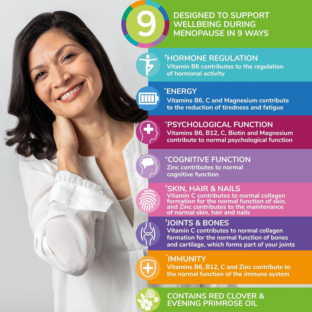30 day supply of menopause multivitamins