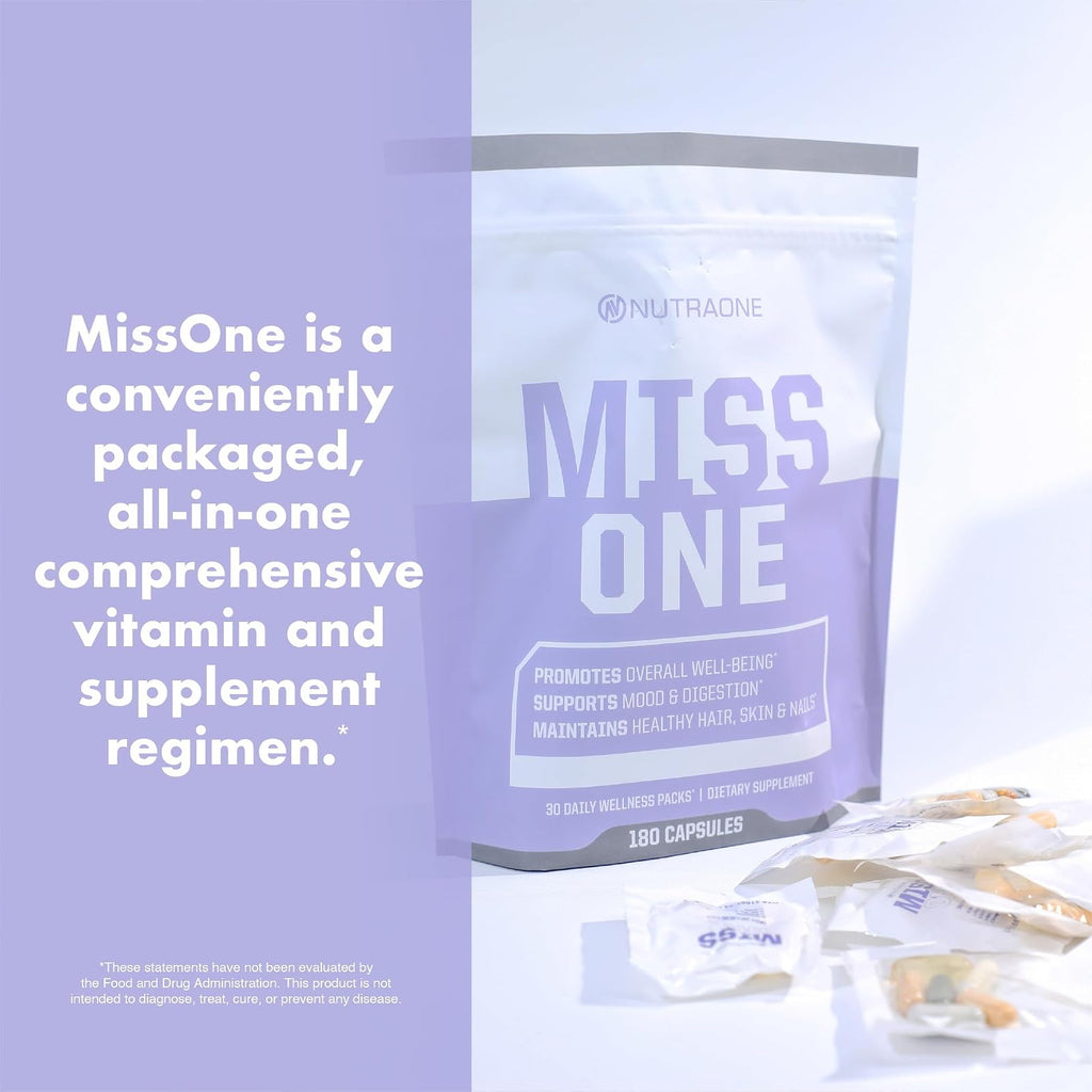 30 day supply of MissOne vitamins