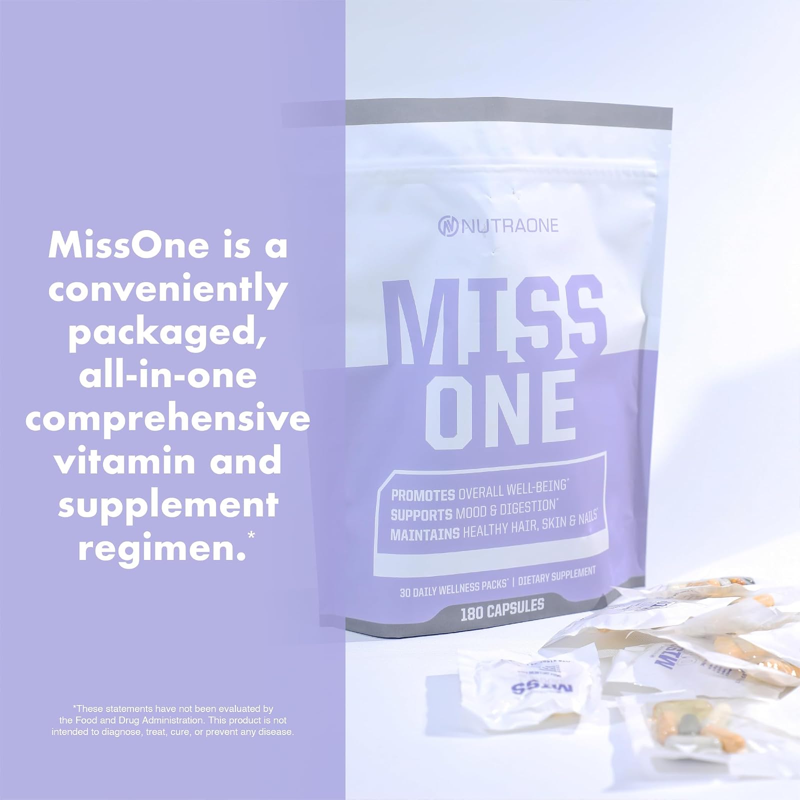 30 day supply of MissOne vitamins