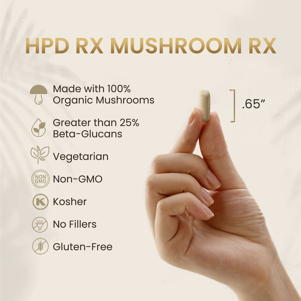 30-day supply of mushroom extract