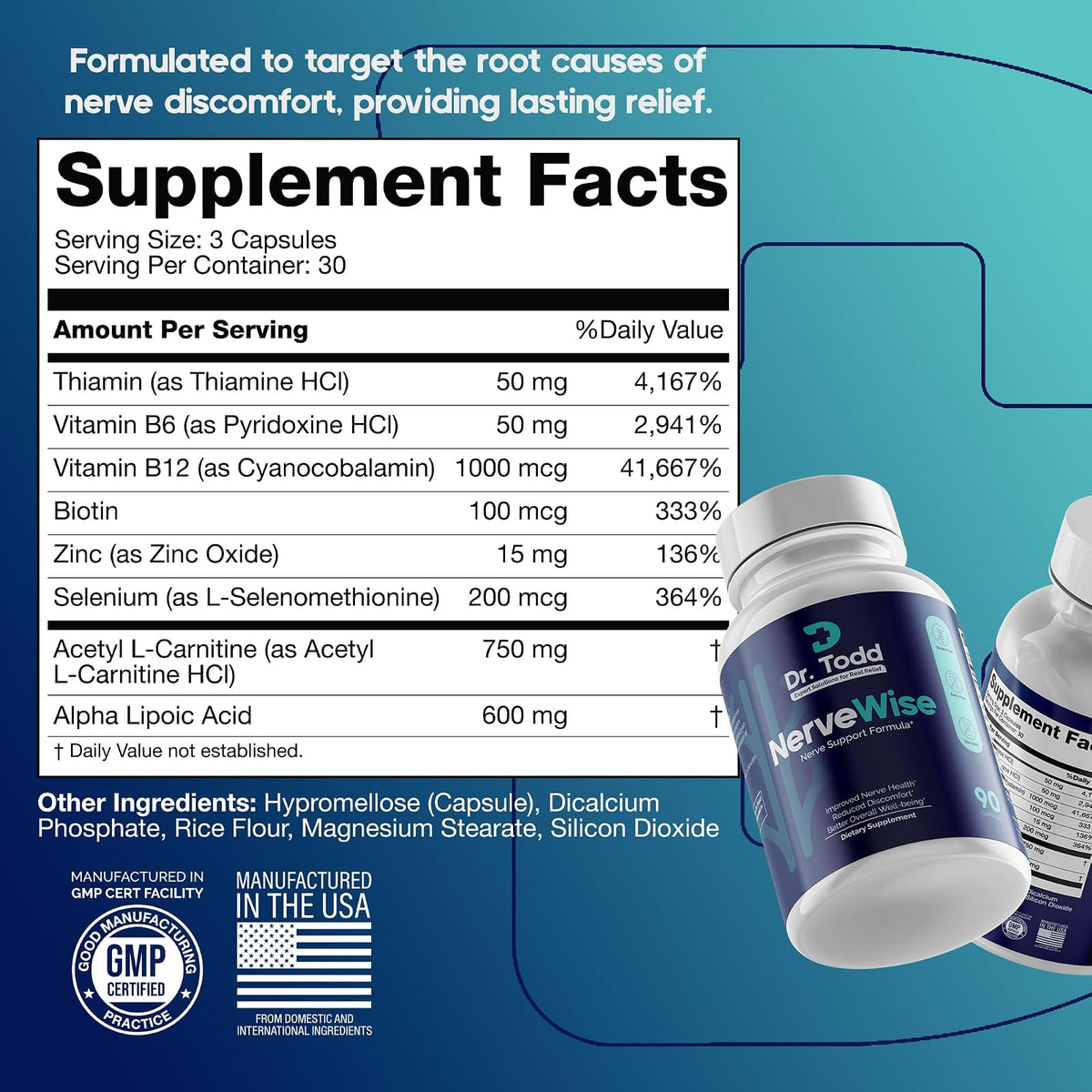 30 day supply of nerve support