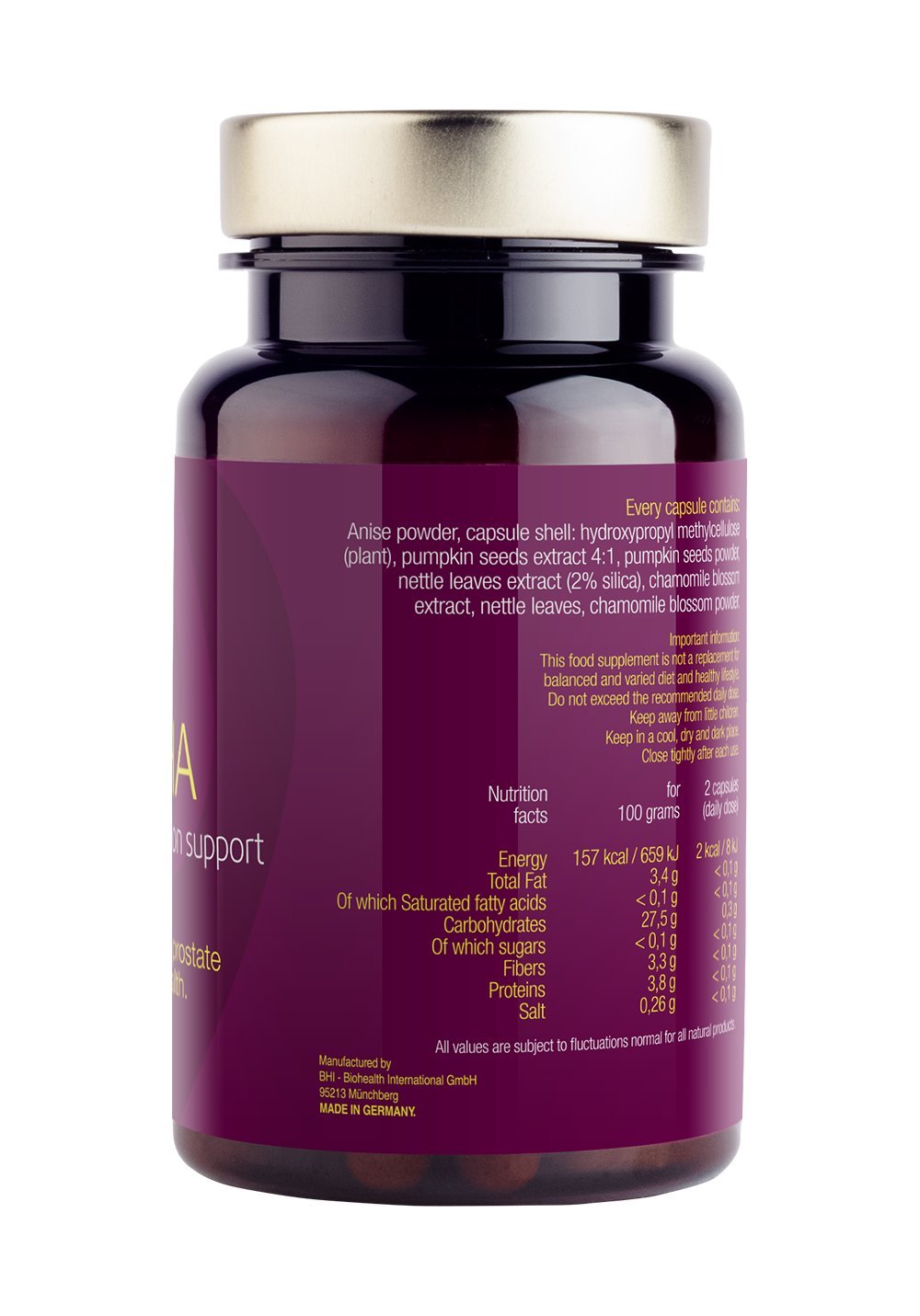 30-day supply of nettle extract
