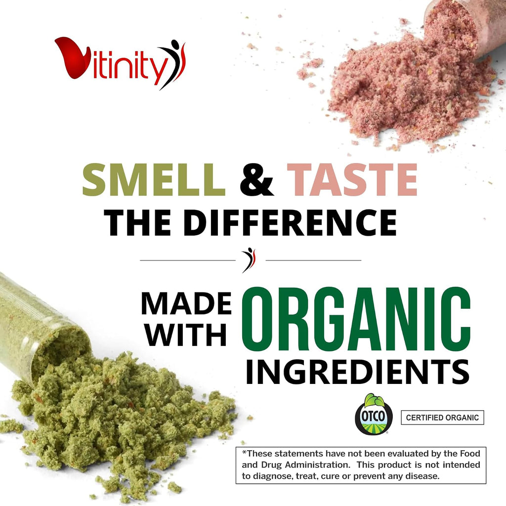 30-day supply of organic vitamins
