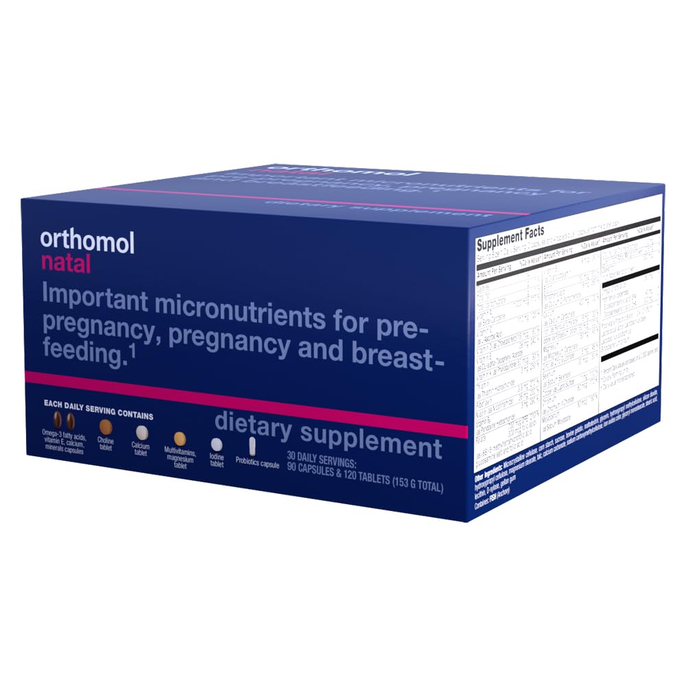 30-day supply of prenatal DHA capsules